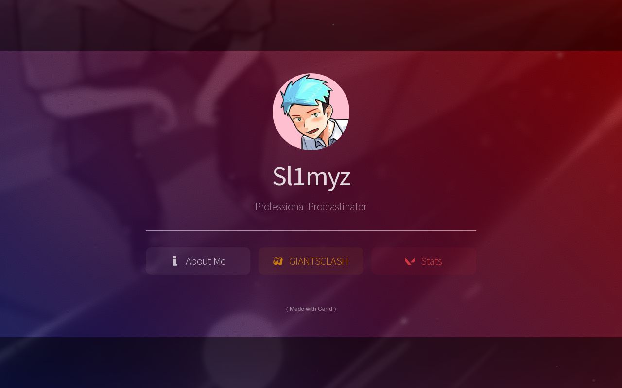 Slimyz Personal Profile
